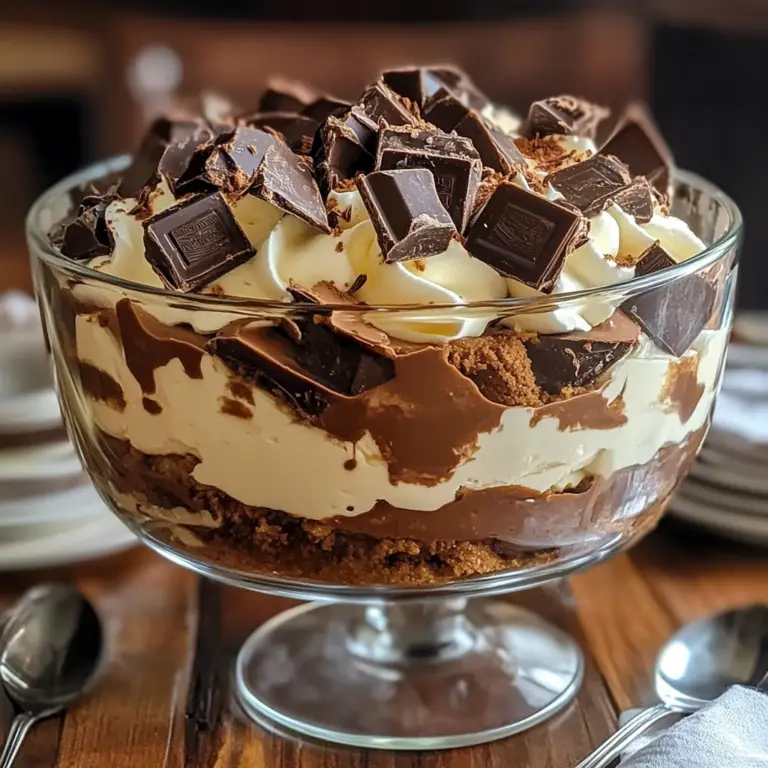 Baileys Chocolate Cheesecake Trifle – Crispy Savors
