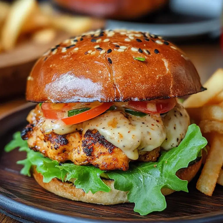 Spicy Chipotle Chicken Burger – Crispy Savors