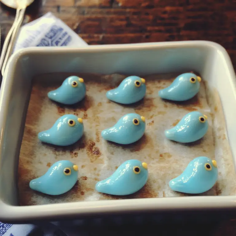 Adorable Blue Birdies – Crispy Savors