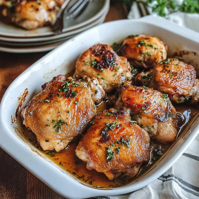 Amish Chicken Thighs – Crispy Savors