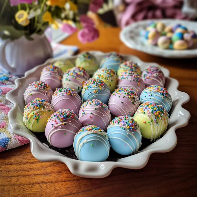 Easter Egg Oreo Balls – Crispy Savors