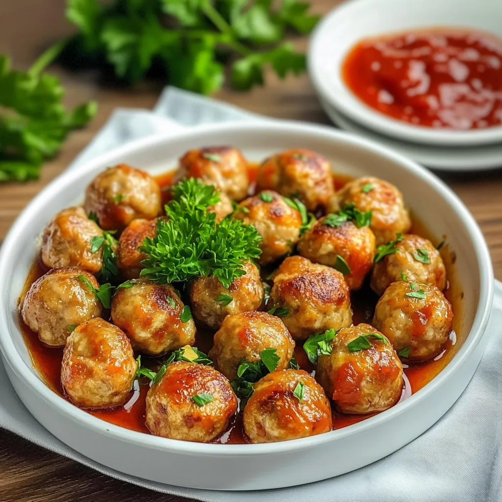 Mini Turkey Meatballs: An Amazing Ultimate Recipe – Crispy Savors