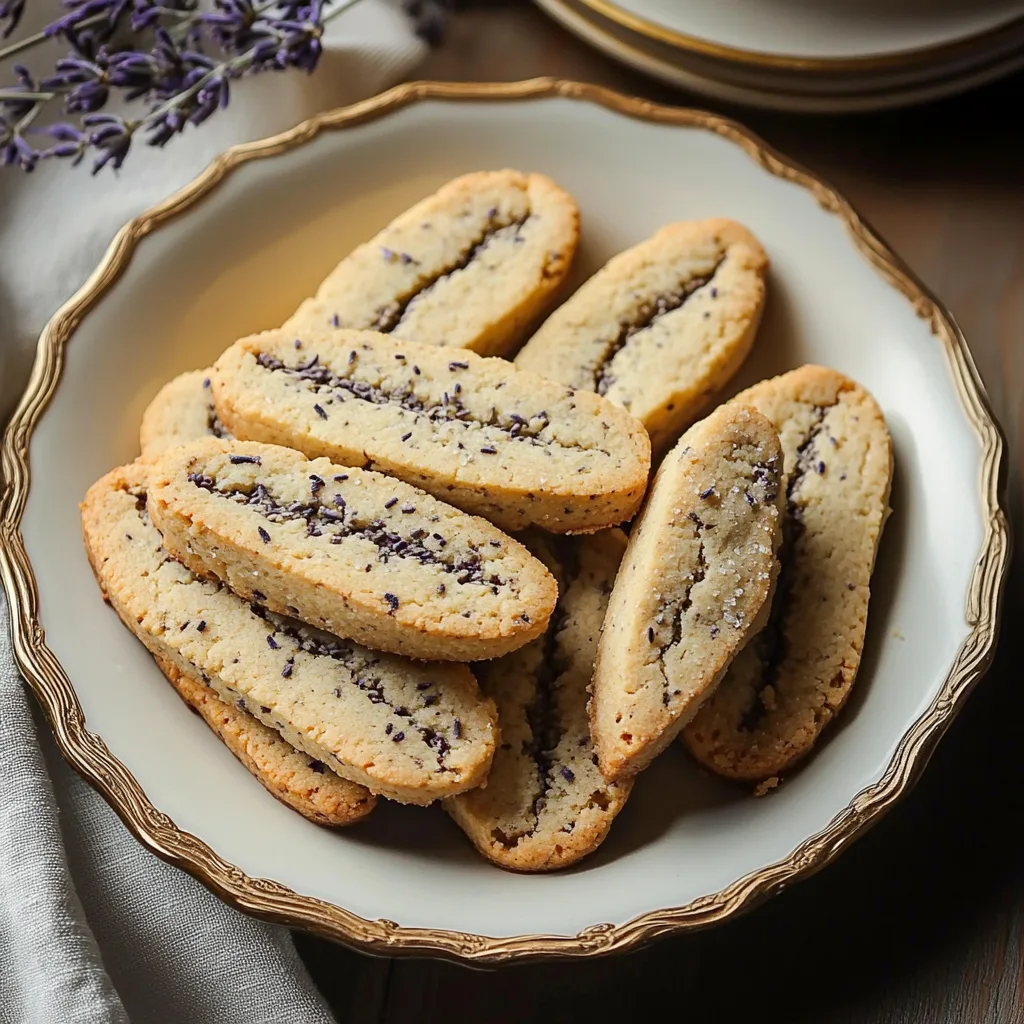 Lavender Biscotti Cookies: An Incredible Ultimate Recipe – Crispy Savors