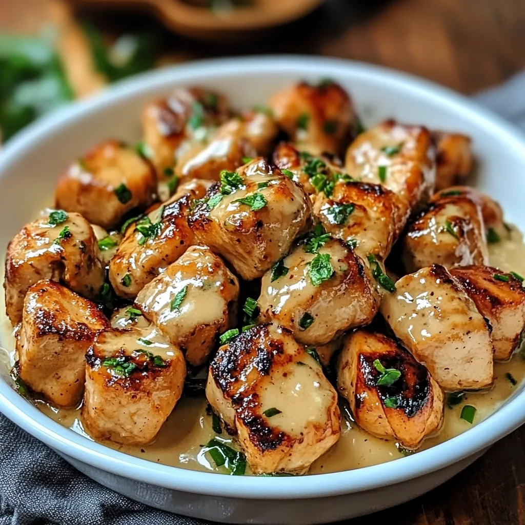 Grilled Chicken Bites with Garlic: An Incredible Essential Recipe ...
