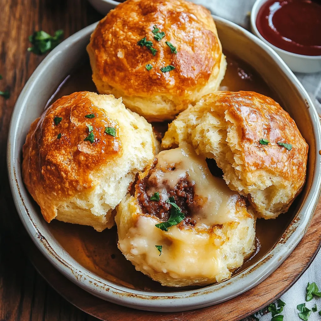 Cheeseburger Biscuit Bombs: An Incredible Ultimate Recipe You’ll Love ...