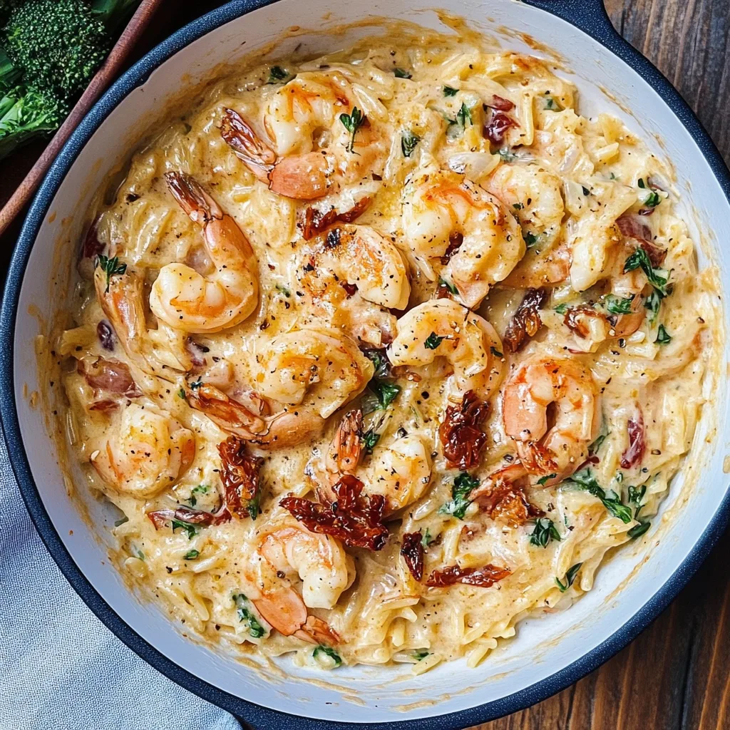 Prawn Orzo with Sun-Dried Tomatoes: An Amazing Ultimate Recipe – Crispy ...