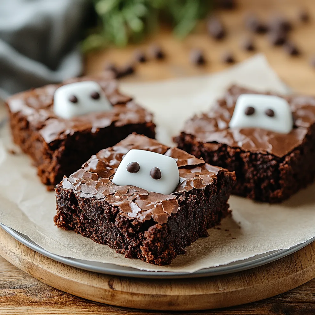 Ghost Brownies: An Amazing Ultimate Recipe for Halloween – Crispy Savors