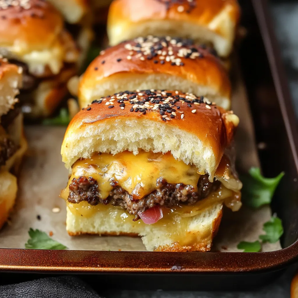 Hawaiian Roll Cheeseburger Sliders: The Amazing Ultimate Recipe You ...
