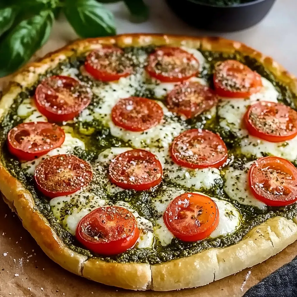Pesto Caprese Puff Pastry Pizza: An Incredible Ultimate Recipe – Crispy ...