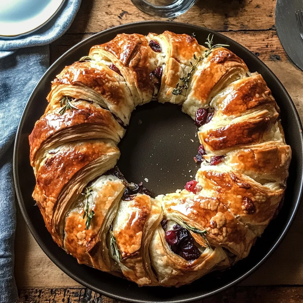 Turkey Cranberry Crescent Ring: An Amazing Ultimate Recipe – Crispy Savors