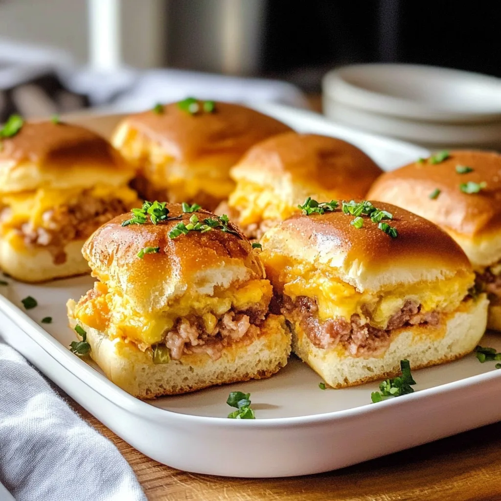 Breakfast Sliders: An Incredible Ultimate Recipe for Everyone – Crispy ...