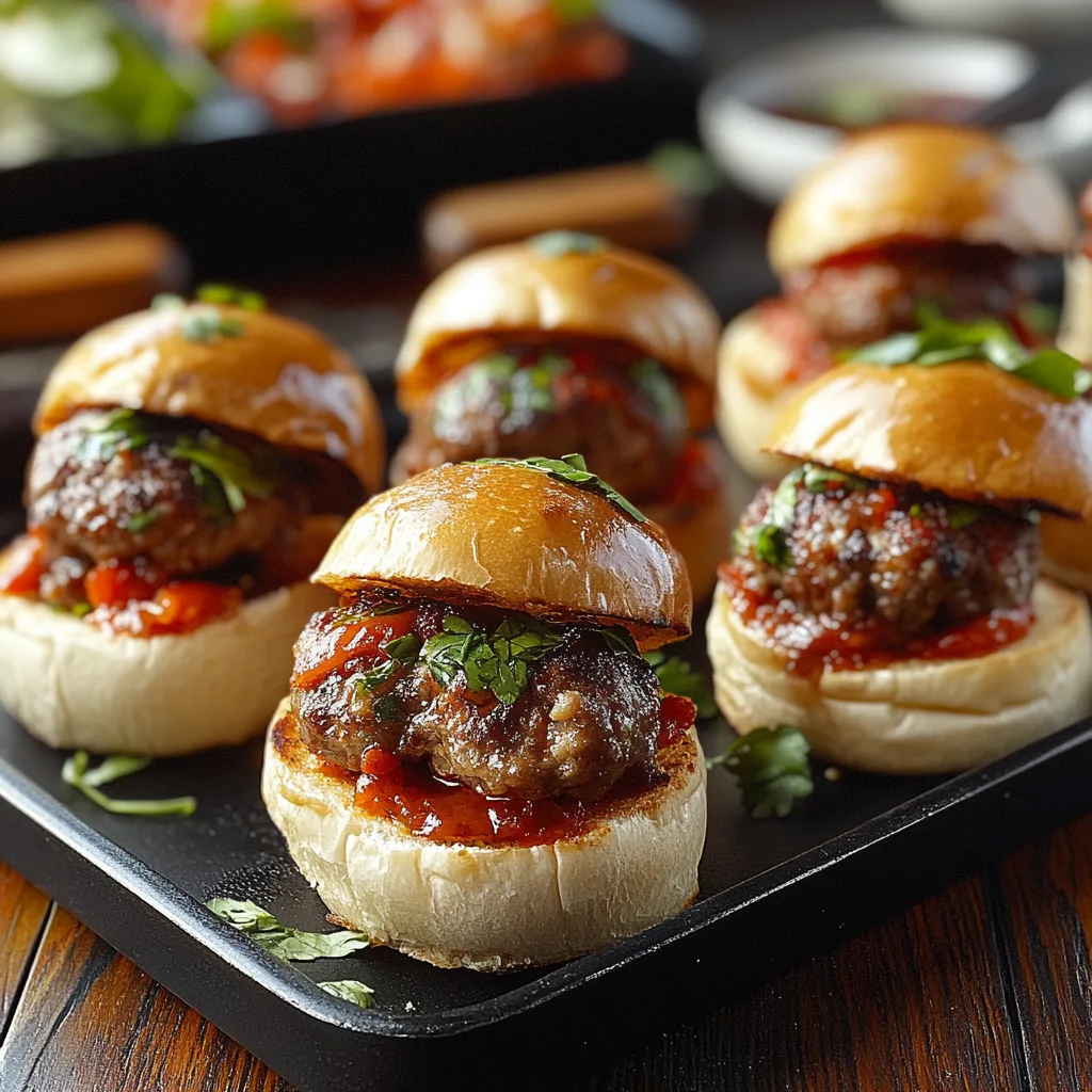 Mini Meatball Sliders: The Ultimate Amazing Recipe for 10 – Crispy Savors
