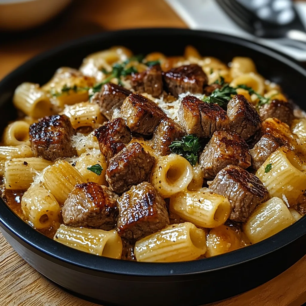Garlic Butter Steak Bites & Shell Pasta: An Incredible Ultimate Recipe ...