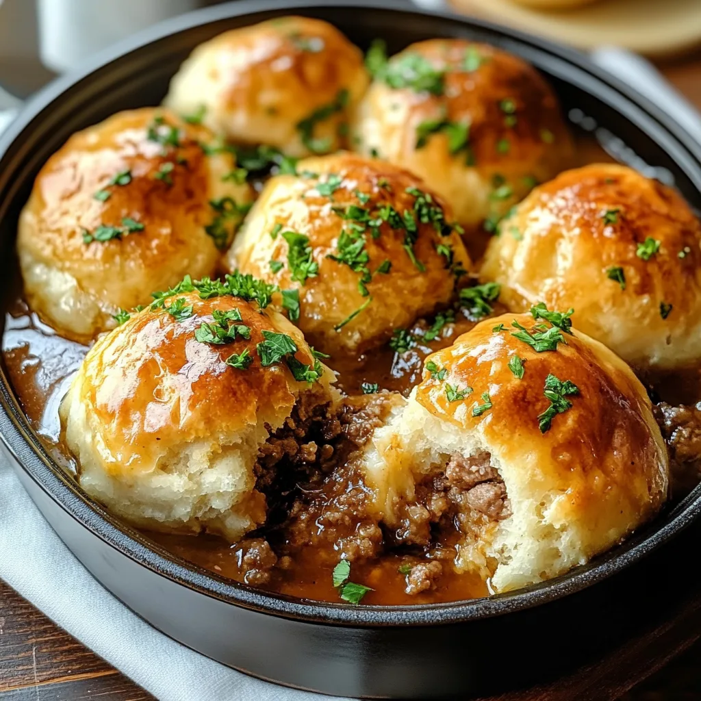 Cheesy Beef Biscuit Bombs: An Amazing Ultimate Recipe – Crispy Savors