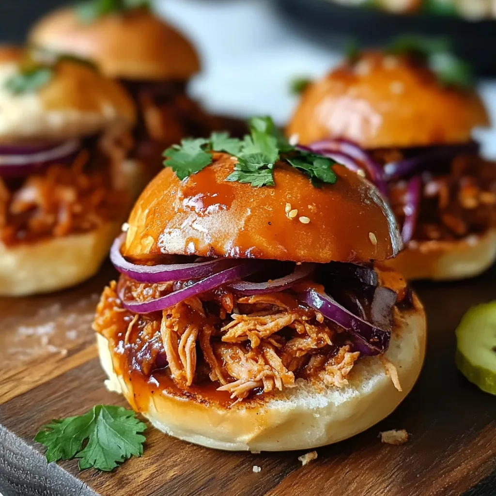 BBQ Pulled Chicken Sliders: An Incredible Ultimate Recipe – Crispy Savors