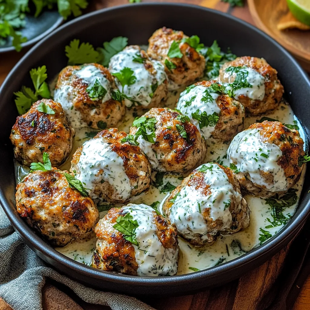 Chicken Kofta with Garlic Yogurt Sauce: An Incredible Ultimate Recipe ...