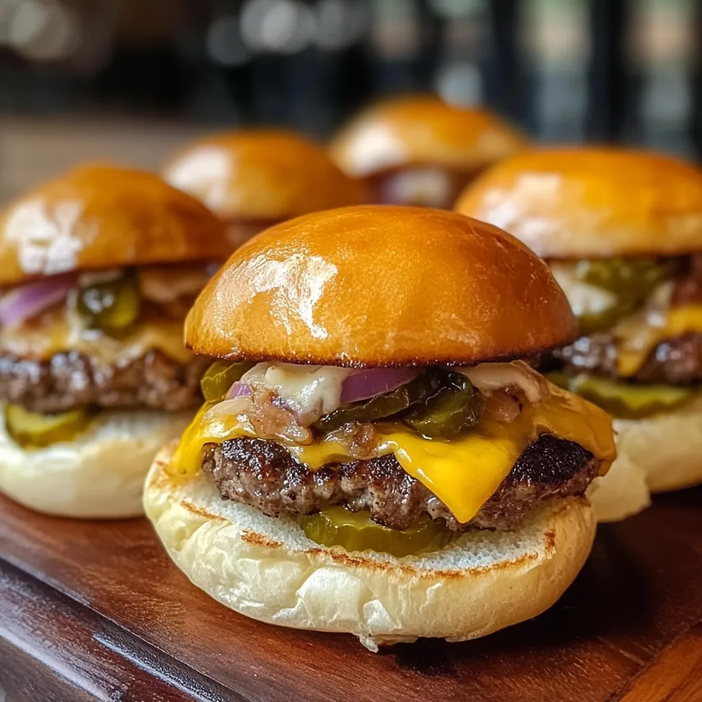 Mini Smash Burger Sliders: The Ultimate Amazing Recipe for 12 – Crispy ...